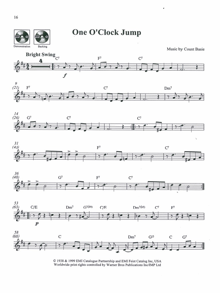 One o Clock Jump | PDF