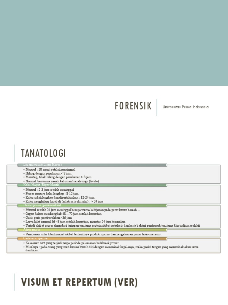 Forensik | PDF