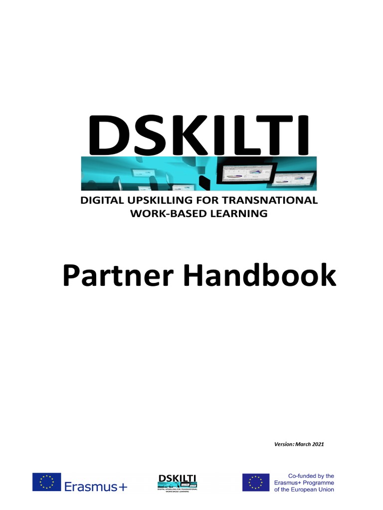 Partner Handbook DSKILTI | PDF | Project Management | Evaluation