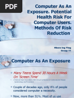 Health and Safety in ICT Tools | PDF | Diseases And Disorders