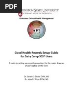 Dairy Comp Commands | PDF