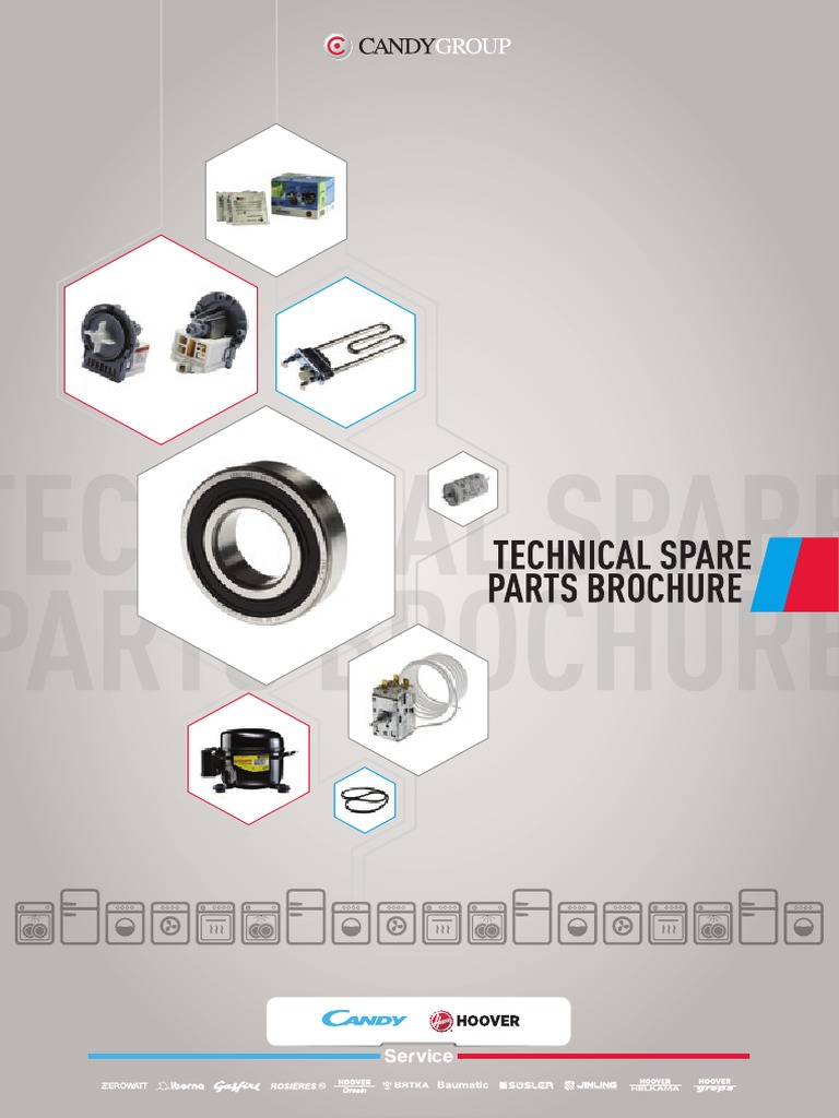 Technical Spare Parts Brochure 2015 | PDF | Valve | Refrigerator