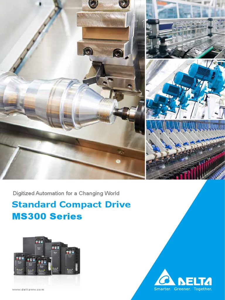 MS300 Series: Standard Compact Drive | PDF | Electric Motor | Mains ...