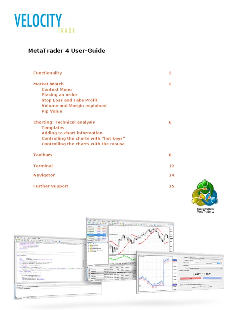 Metatrader 4 User-Guide | PDF | Icon (Computing) | Technical Analysis