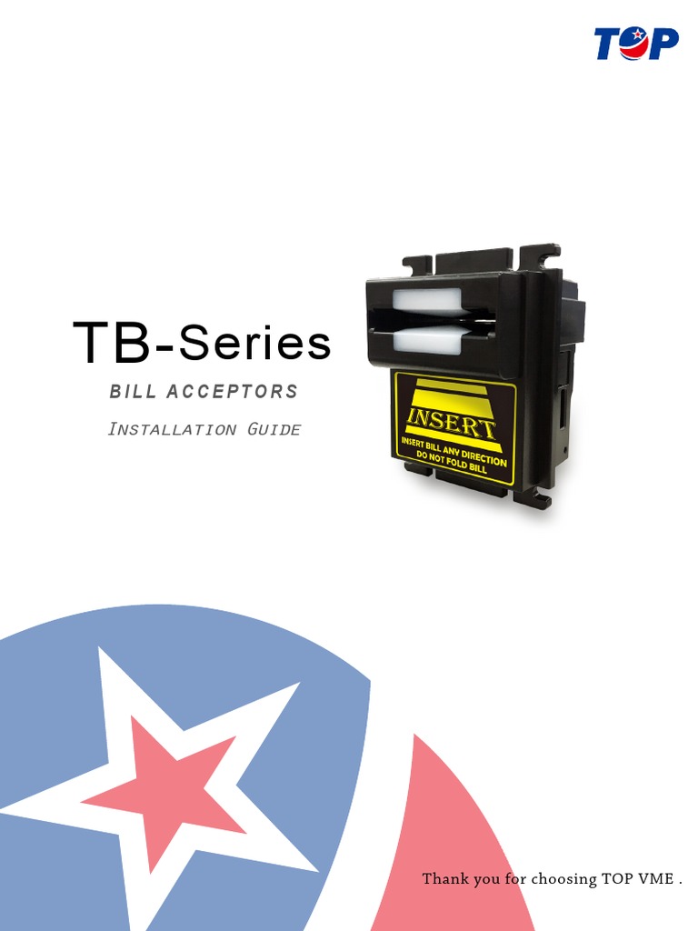 TB74 Bill Acceptor Installation Guide | PDF | Telecommunications ...