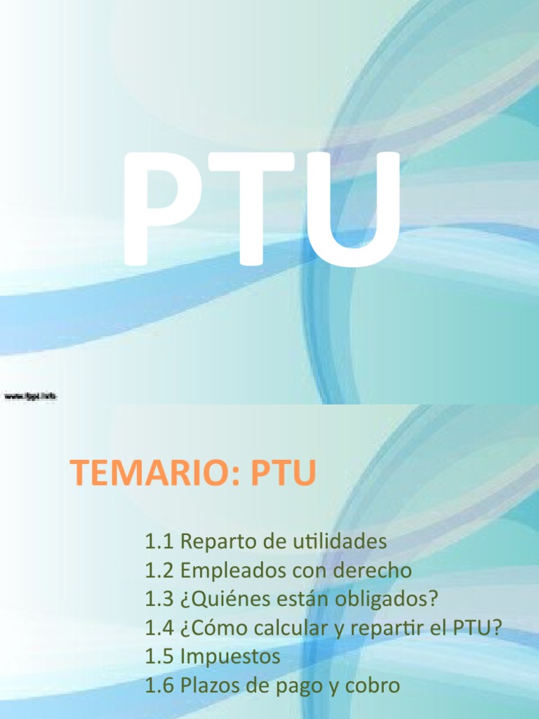 Que Es La Ptu | PDF | Economias | Microeconomía