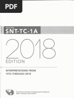 ASNT SNT-TC-1A 2024 Overview | PDF | Nondestructive Testing