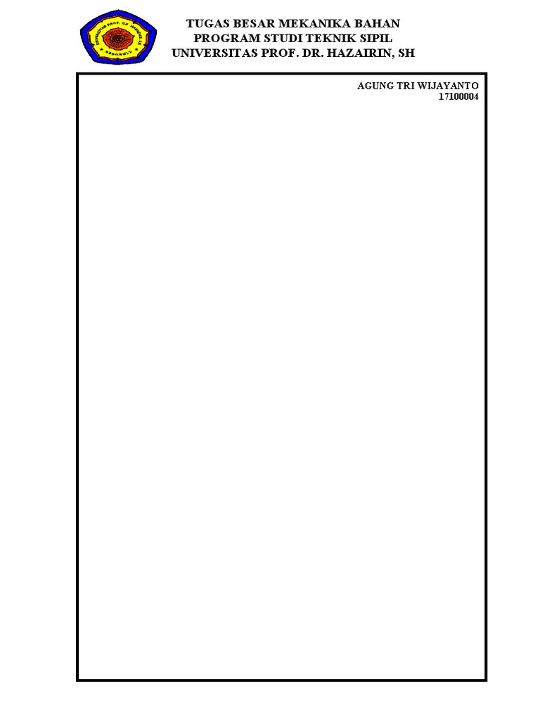 Format Kertas TUGAS BESAR | PDF