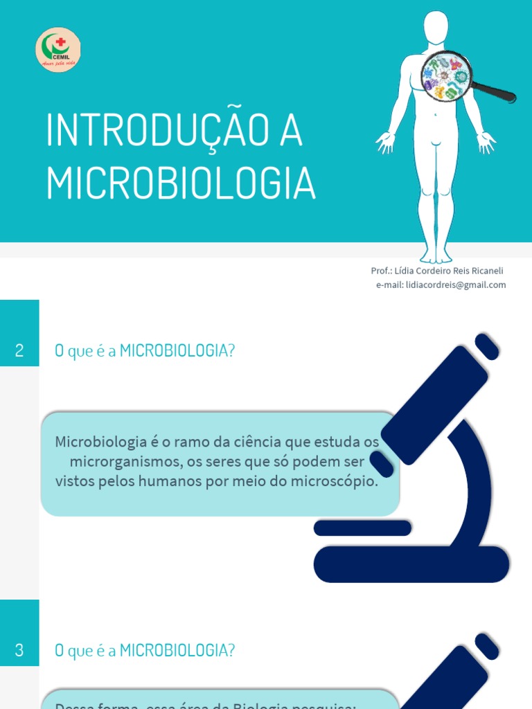 Introdução à Microbiologia: Uma Visão Geral dos Microrganismos e seu ...