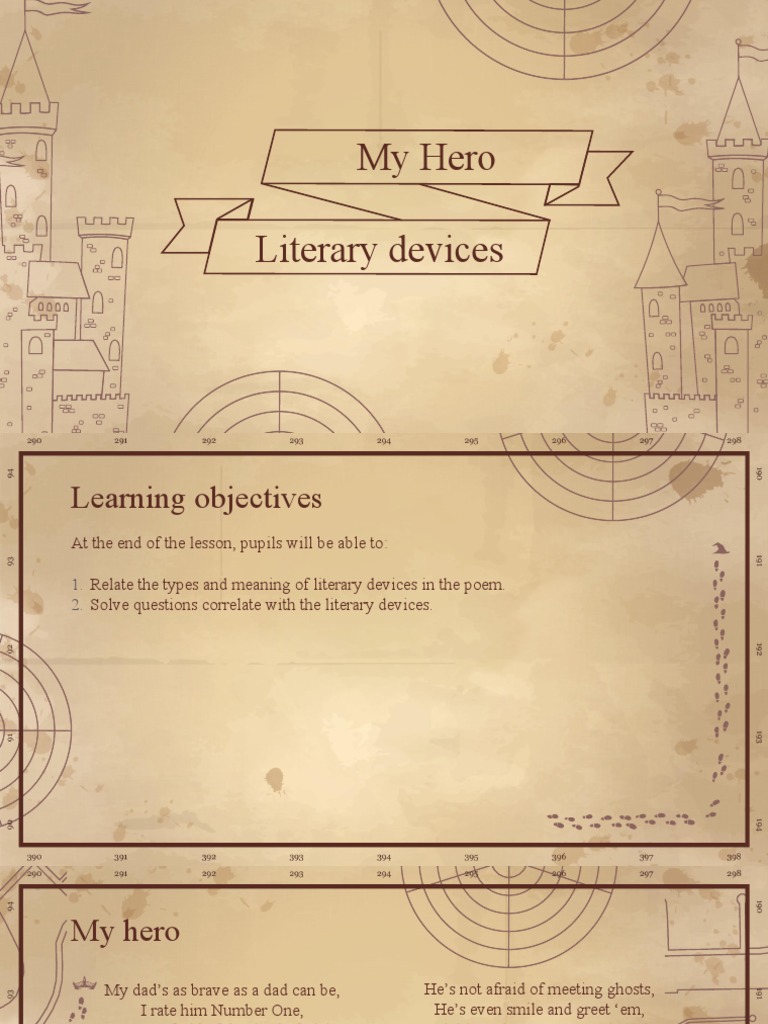 My Hero Literary Devices | PDF | Horror Films | Linguistics