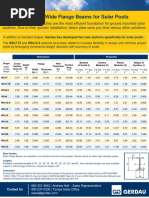 American Wide Flange Beams - W Beam | PDF | Beam (Structure) | Applied ...