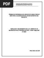Informe N°090-2024 Remito Anexo 05-Solicitud de Modificación Del Cuadro Multianual | PDF