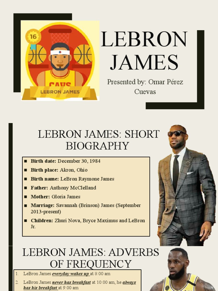 LebRon James Final Speaking Project | PDF