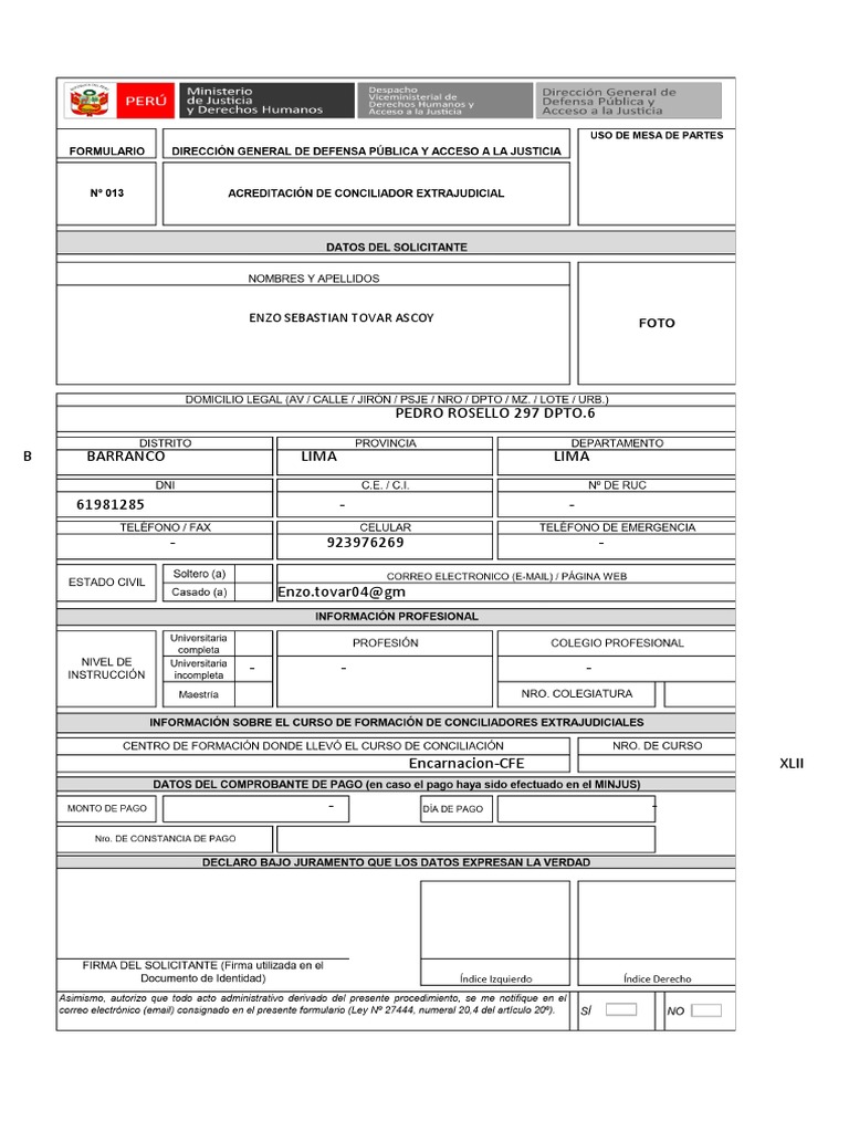 Formato 13, Enzo | PDF