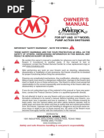 Hatsan Escort: Instruction Manual | PDF | Shotgun | Magazine (Firearms)