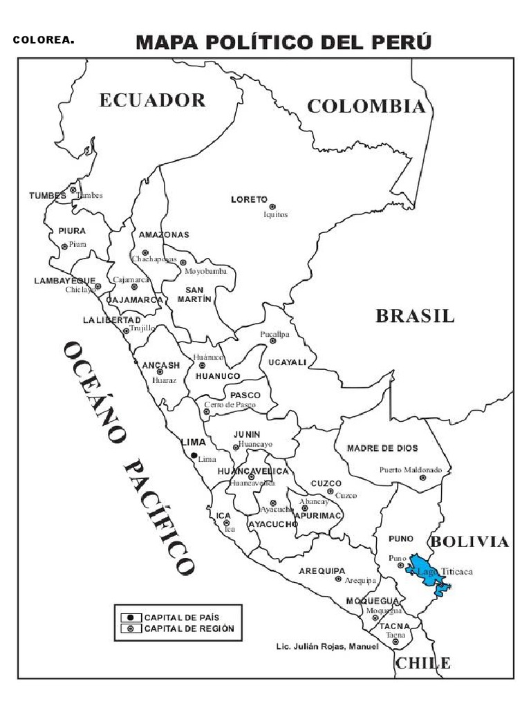 Mapa Del Peru | PDF
