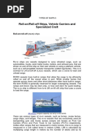 Ro-Ro Ships - Cargo Operations | PDF | Containerization | Ships