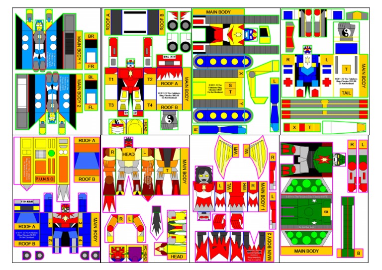 Foldabots Set 1 | PDF