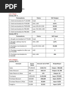 Sample 2 - Output and Input Vat | PDF | Business | Finance & Money ...