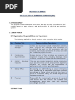 11.method Statement Electrical Work | PDF | Electrical Wiring | Electricity