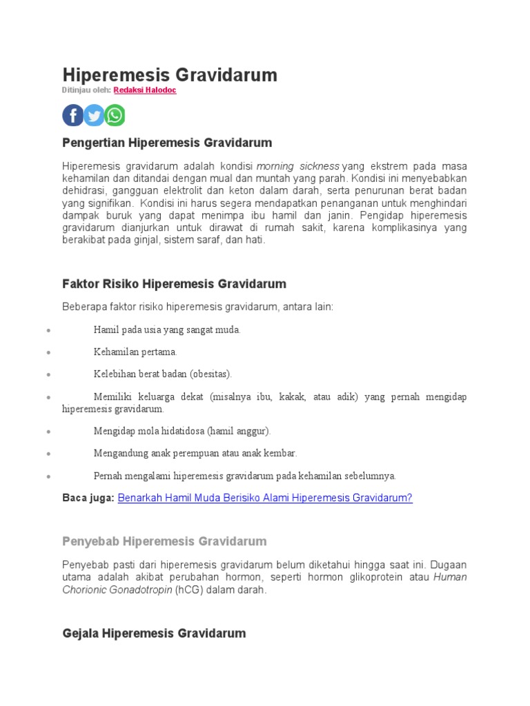 Hiperemesis Gravidarum | PDF