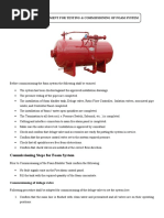 Testing and Commissioning of FM200 System | PDF | Safety
