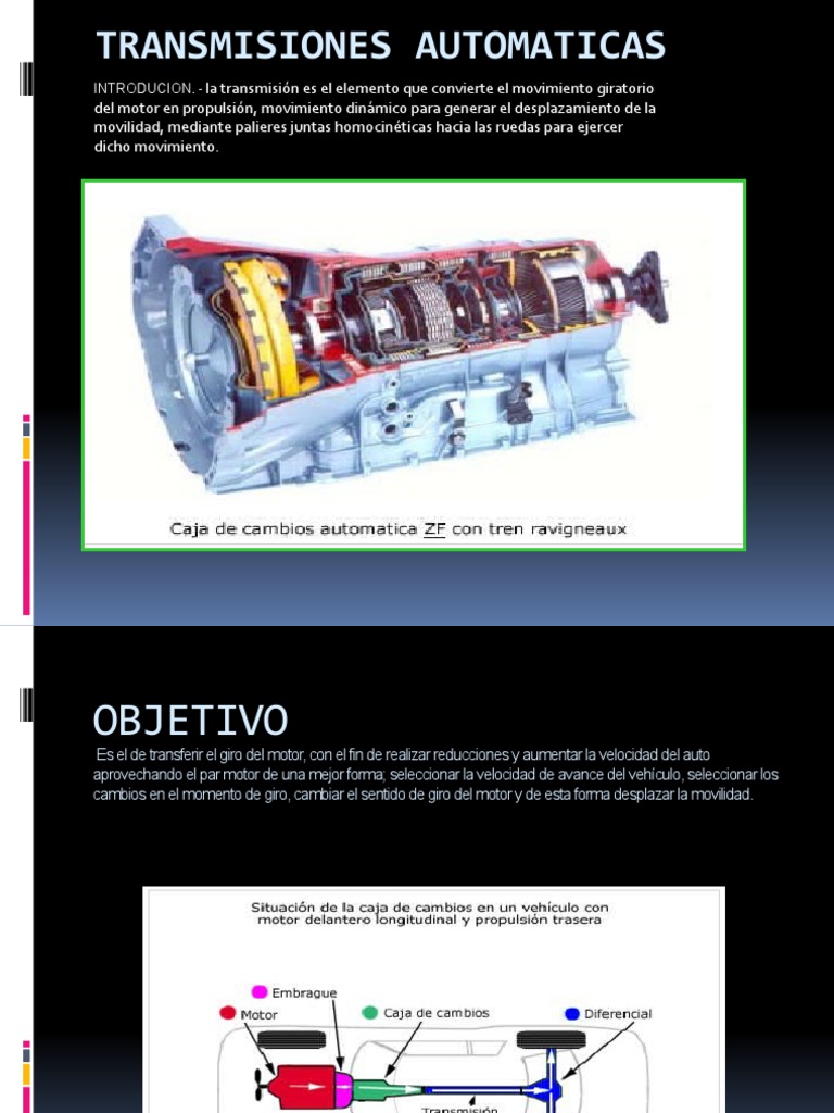 Transmisiones Pawer Point | PDF | Transmisión (Mecánica) | Transmisión ...