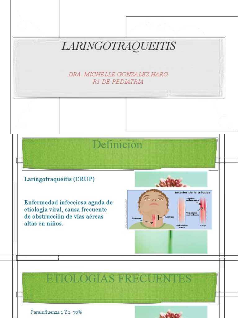 Crup | PDF | Rtt | Enfermedades y trastornos