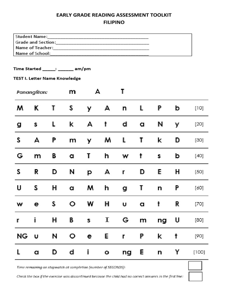 Egra Filipino | PDF