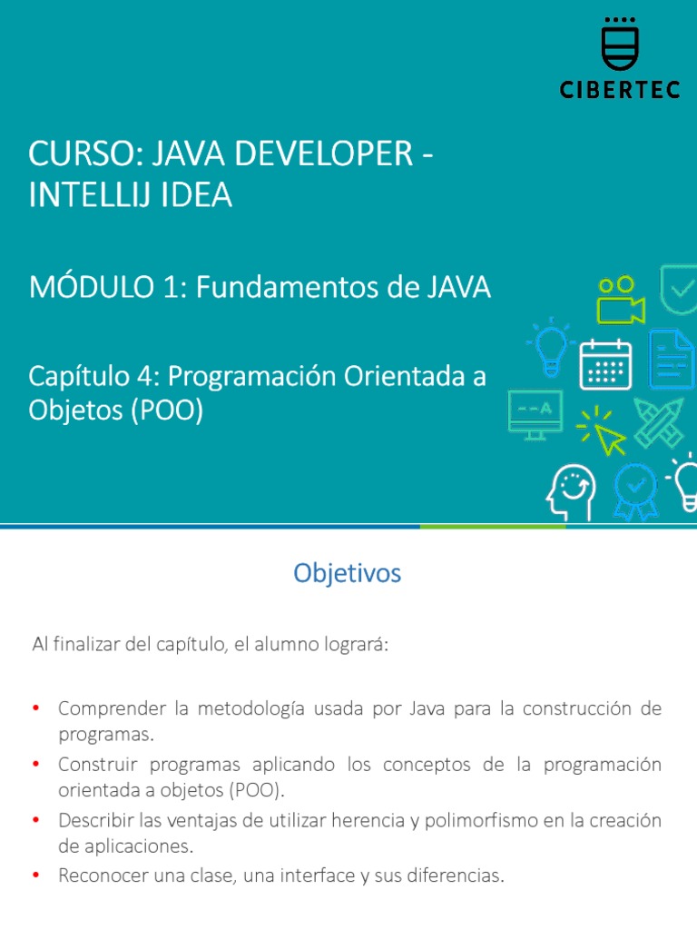 Fundamentos de POO en Java | PDF | Herencia (Programación Orientada a Objetos) | Objeto ...
