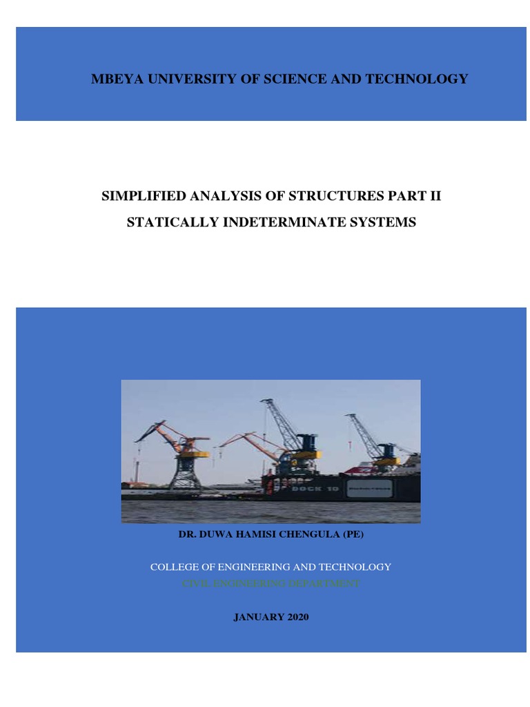 Simplified Analysis of Structures Part II-1 | PDF | Bending | Beam ...