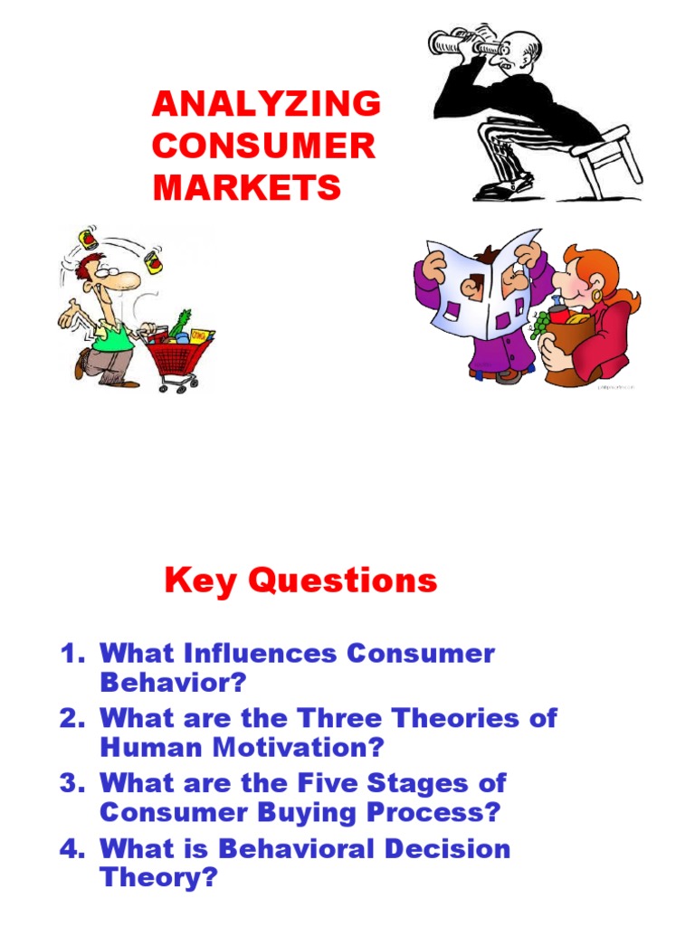 Analyzing Consumer Markets | PDF | Consumer Behaviour | Behavior