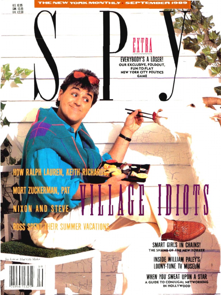 Spy Magazine September 1989 | PDF | Leisure