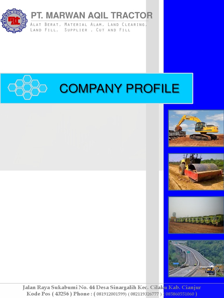 Compro PT. Marwan | PDF | Teknologi & Rekayasa