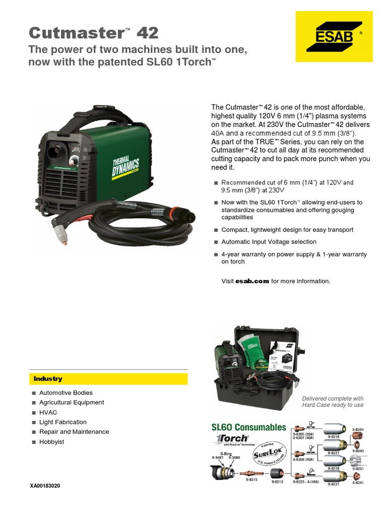 Cutmaster 42: The Power of Two Machines Built Into One, Now With The ...