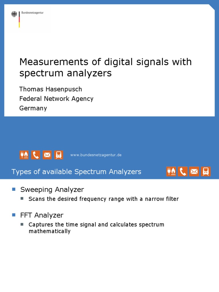 Spectrum Analyzer Types and Usage | PDF | Computer Engineering ...