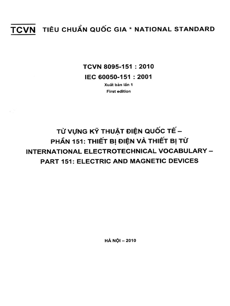 Iec 60050 151 | PDF