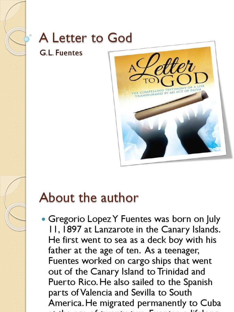 Lencho's Letter to God: A Story of Unwavering Faith and Human Kindness ...
