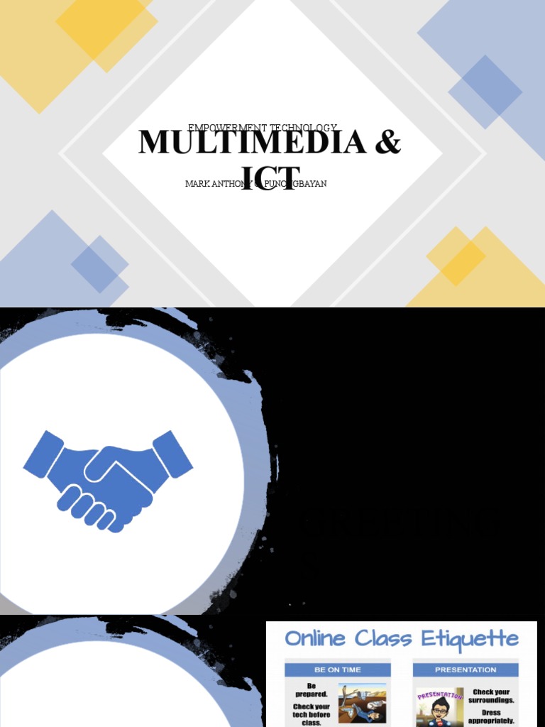 Empowerment Technology - Cot 1 2020 2021 - Mark Anthony C. Punongbayan | PDF | Multimedia ...