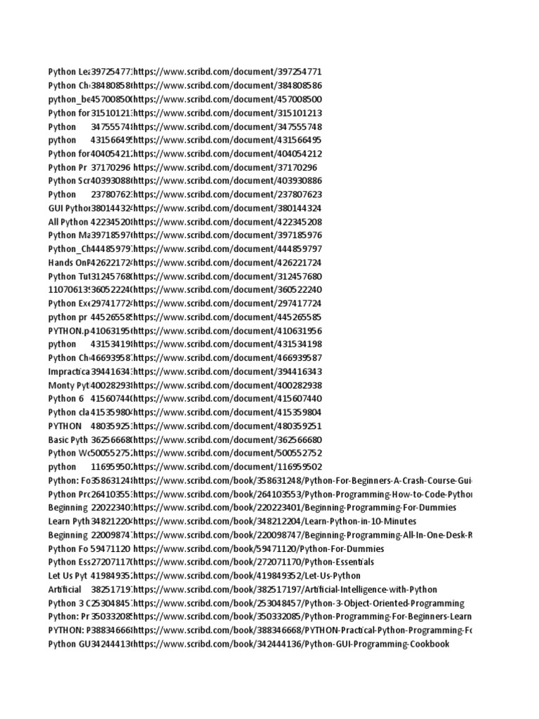 Python Book | Download Free PDF | Python (Programming Language) | Computer Engineering