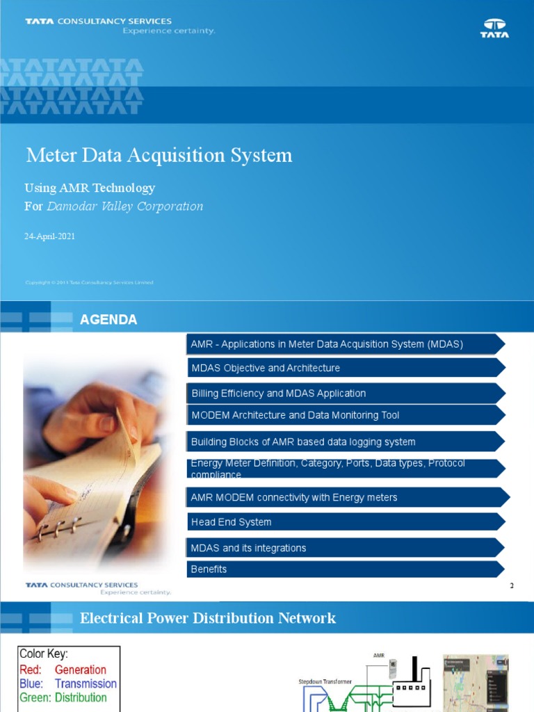 Meter Data Acquisition System: Using AMR Technology For Damodar Valley ...