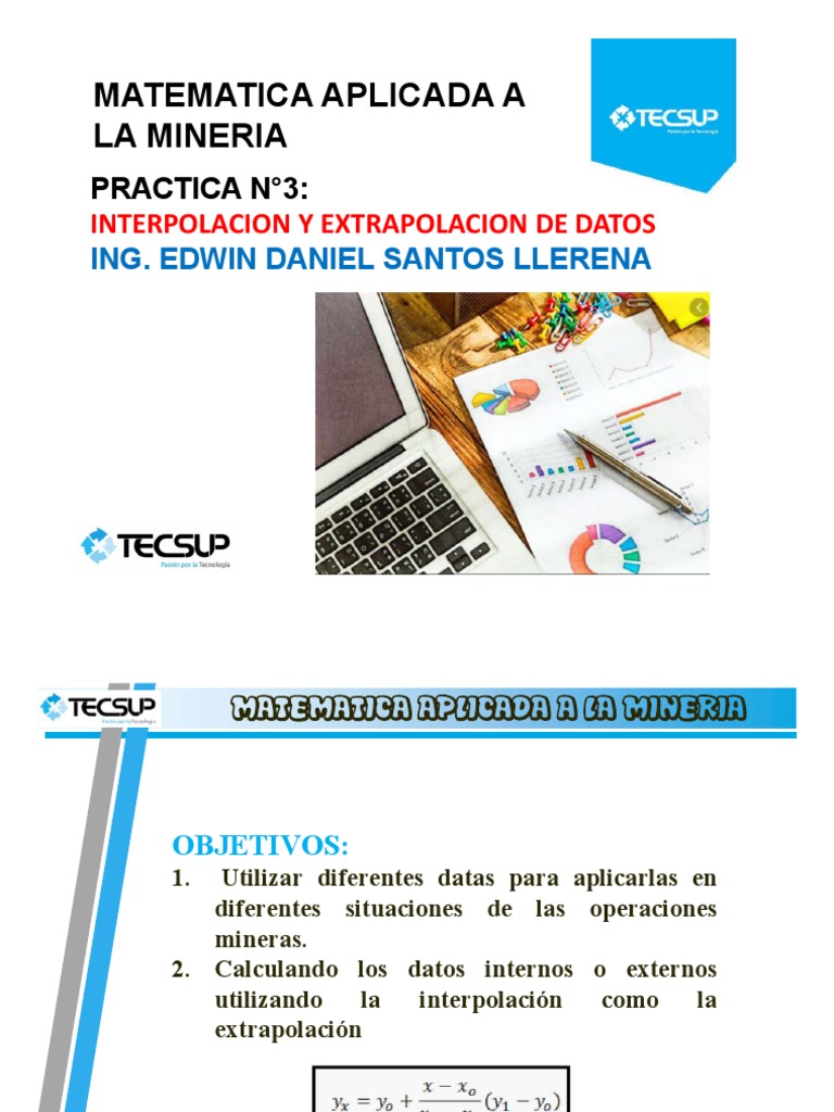 Taller 3 Intrapolacion y Extrapolacion de Datos | PDF