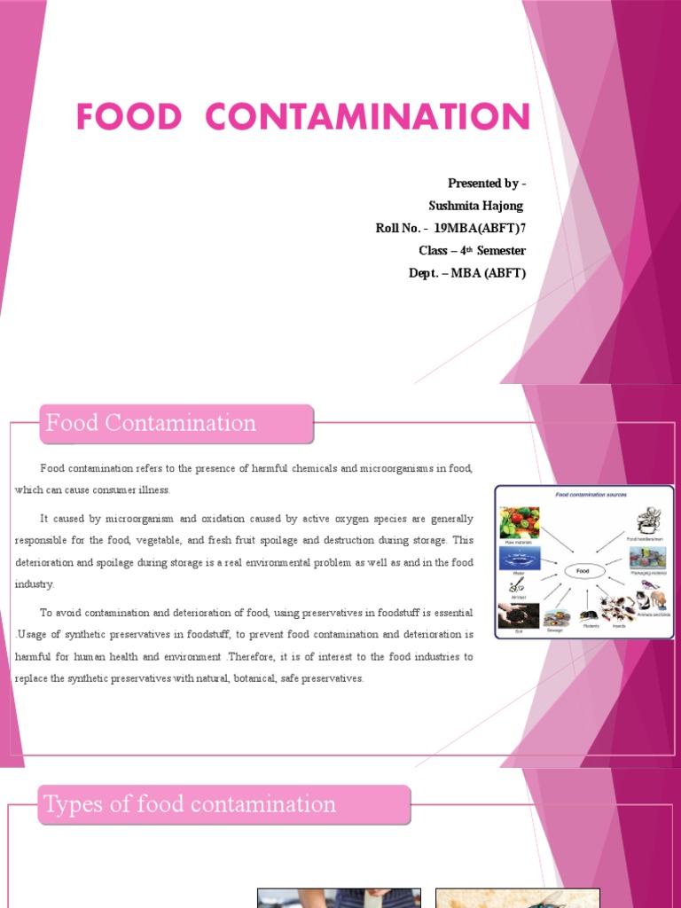 Food Contamination | PDF | Allergen | Foods