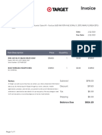 Apple Store Receipt Template | PDF