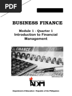 Business Finance Module 1 | PDF | Securities (Finance) | Stocks