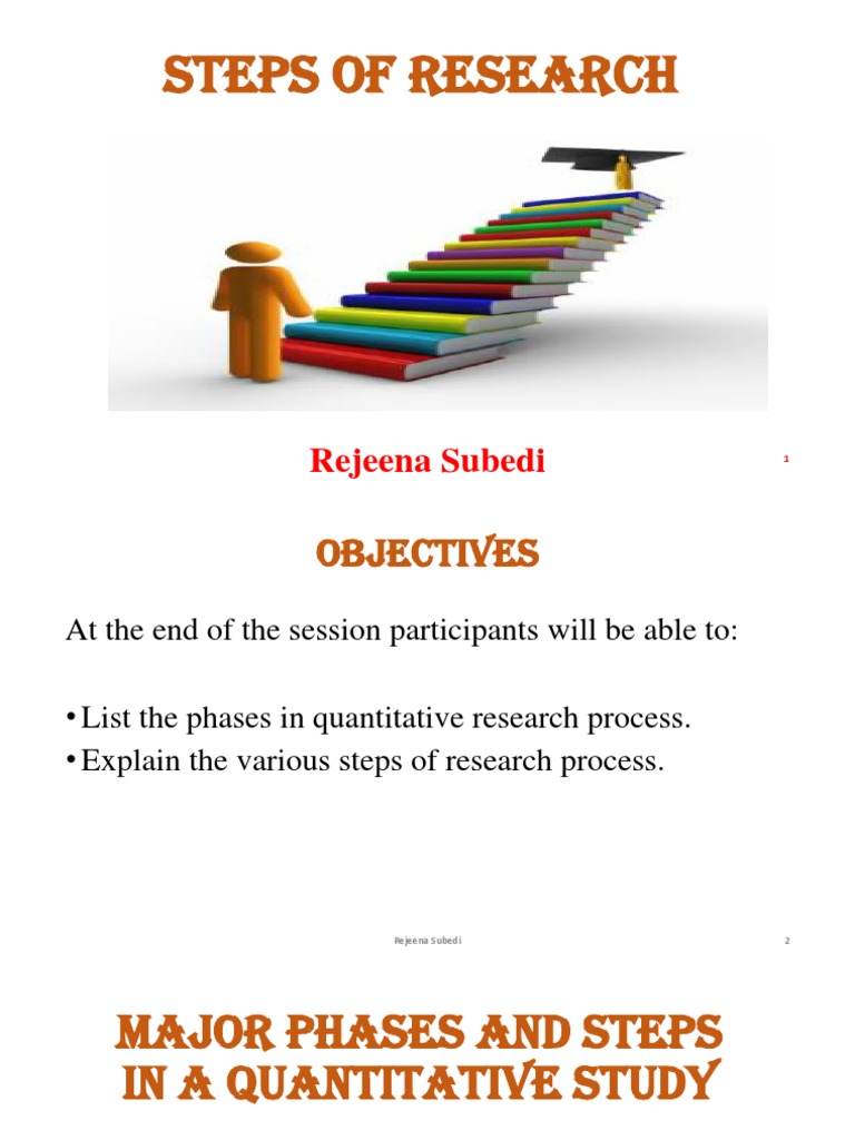 A Comprehensive Guide to the Major Phases and Steps of the Quantitative ...