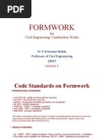 Formwork Drawings | PDF | Concrete | Structural Engineering