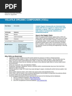 VOC Calculation Guide | PDF | Volatile Organic Compound | Density