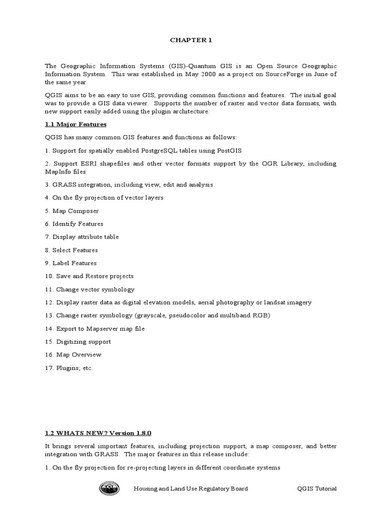 QGIS Tutorial | PDF | Geographic Information System | Window (Computing)