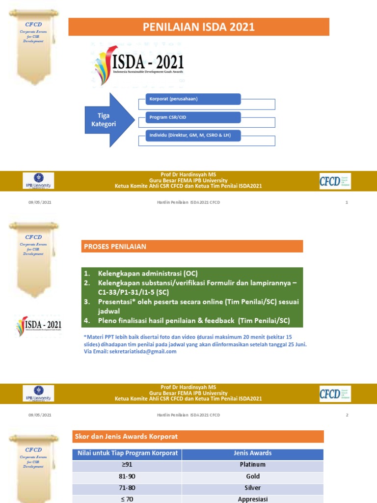 Hardin Penilain ISDA 2021 CFCD | PDF